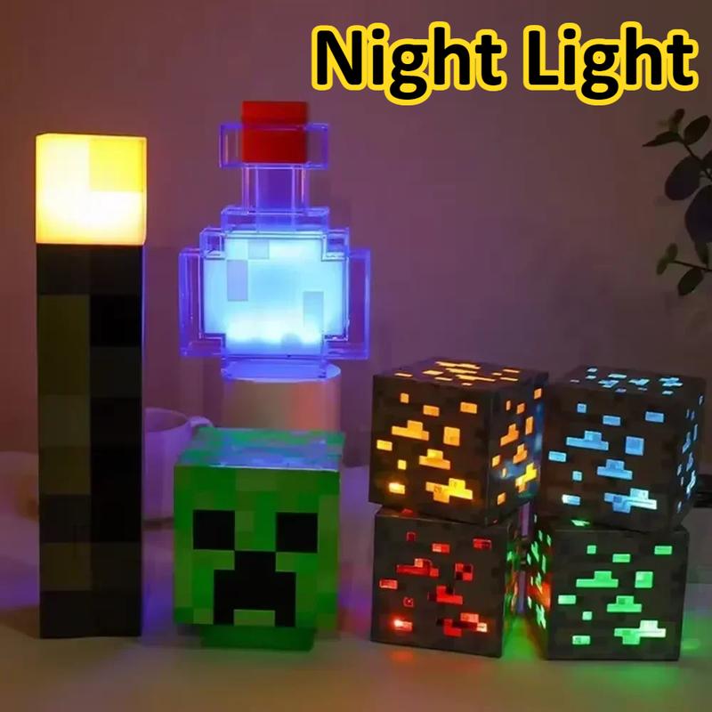 LED Lamp Potion Bottle Light USB Rechargeable Brownstone Torch - TikTok ...