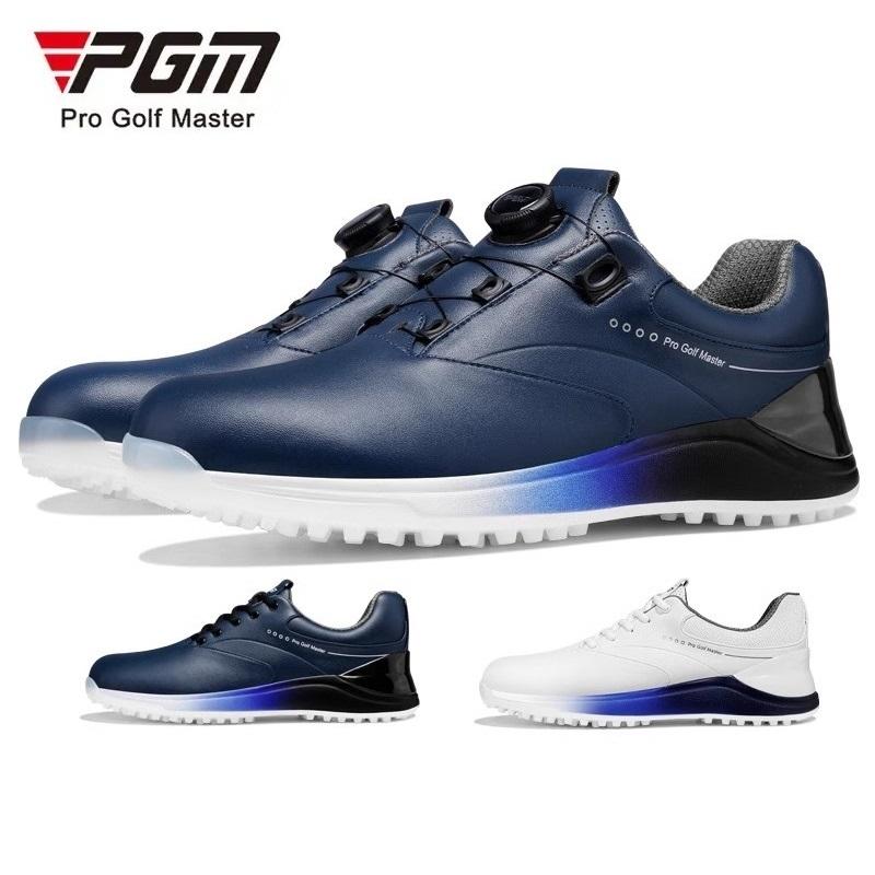 [P] knob shoelace design waterproof microfiber men sport gol - TikTok ...