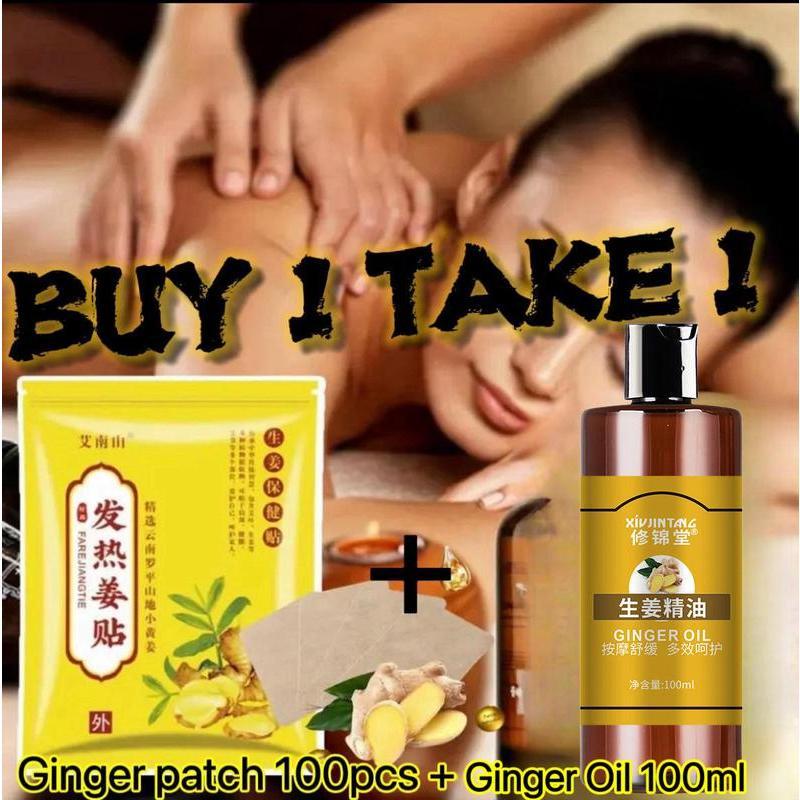 『BUY 1 TAKE 1』(GINGER SET) Ginger Essential Massage Oil with - TikTok Shop Philippines