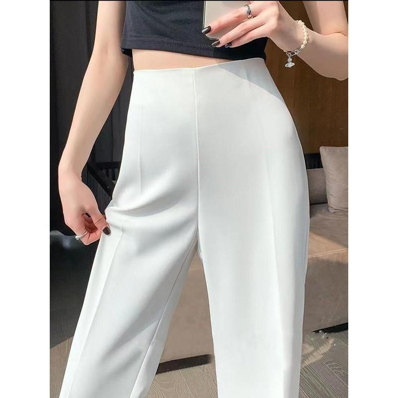 Seluar Sut Berkobar, Zip Sisi, Untuk Wanita, Seluar Kaki Lebar - TikTok ...