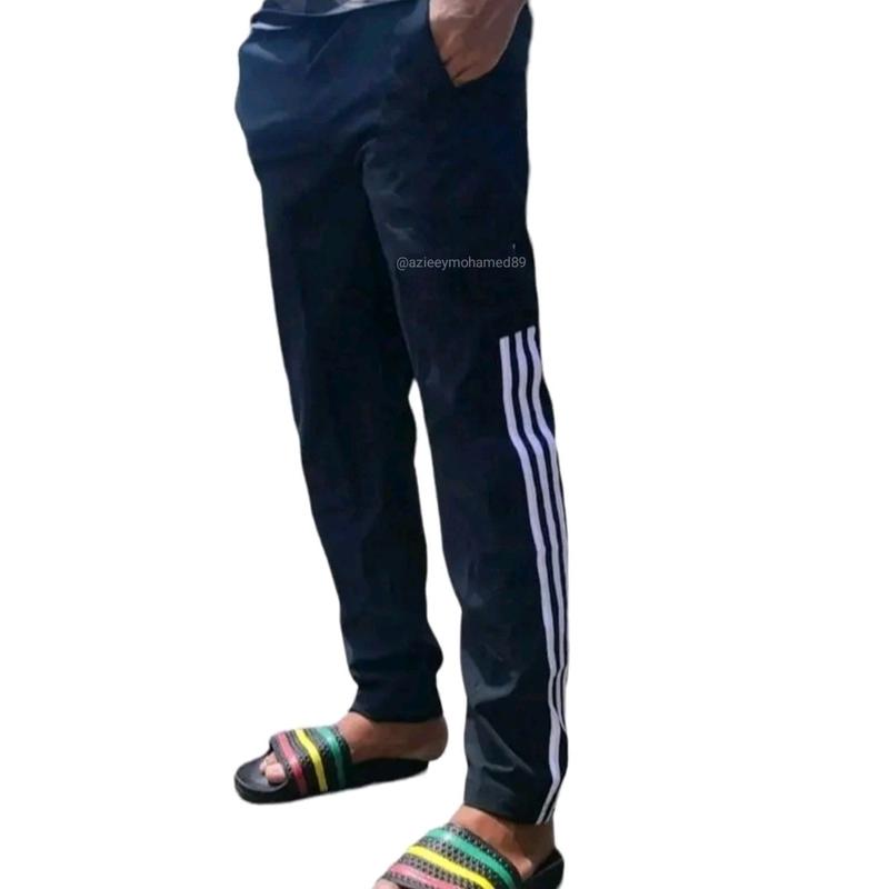 SELUAR TRACKSUIT (A) BLACK SAIZ DEWASA CUTTING SLIMFIT - TikTok Shop ...