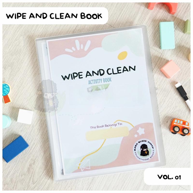 Wipe & Clean Activity Book Vol. 01 - Buku Aktivitas Anak yang Edukatif ...