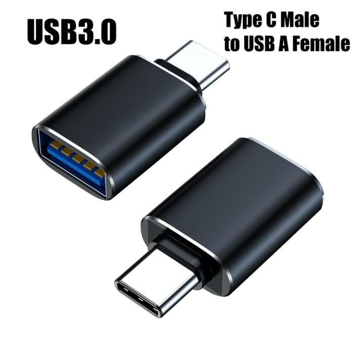 Adapter Converter OTG Type C USB 3.0 Female to Type C Male Universal ...