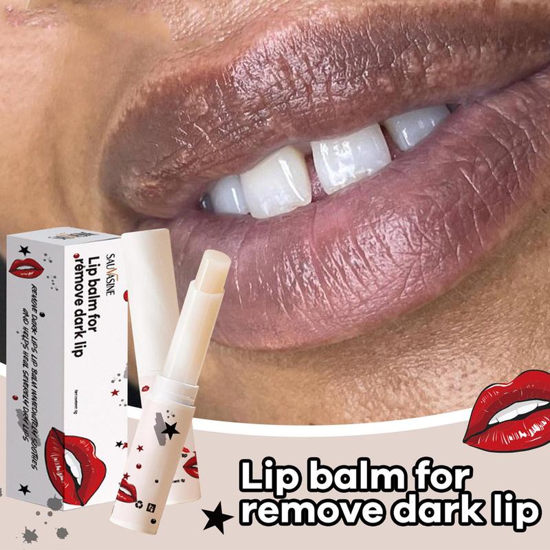 Balsem Bibir Penyingkiran, Warna Hitam, Pengilat Bibir Alamiah ...