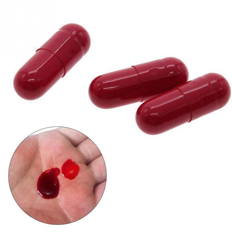 [Eltionp] Realistic Blood Single-use Red Blood Props Mini Fake - TikTok ...