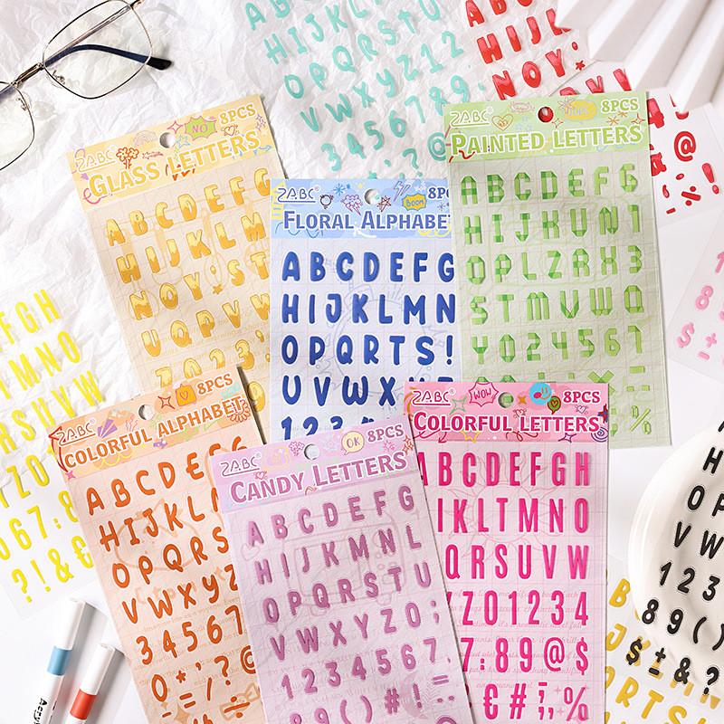 Stiker Jurnal Comel & Estetik untuk Jurnal & Nota (8 Sheets) - TikTok ...