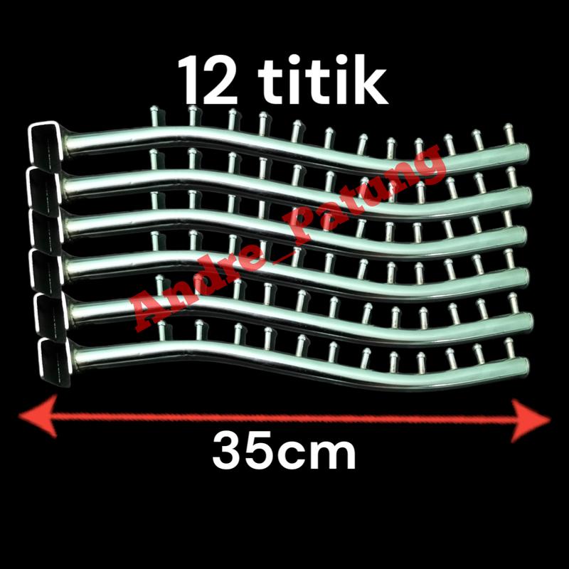 Sulingan pipa kotak titik 12 (6pcs) - Shop | Tokopedia
