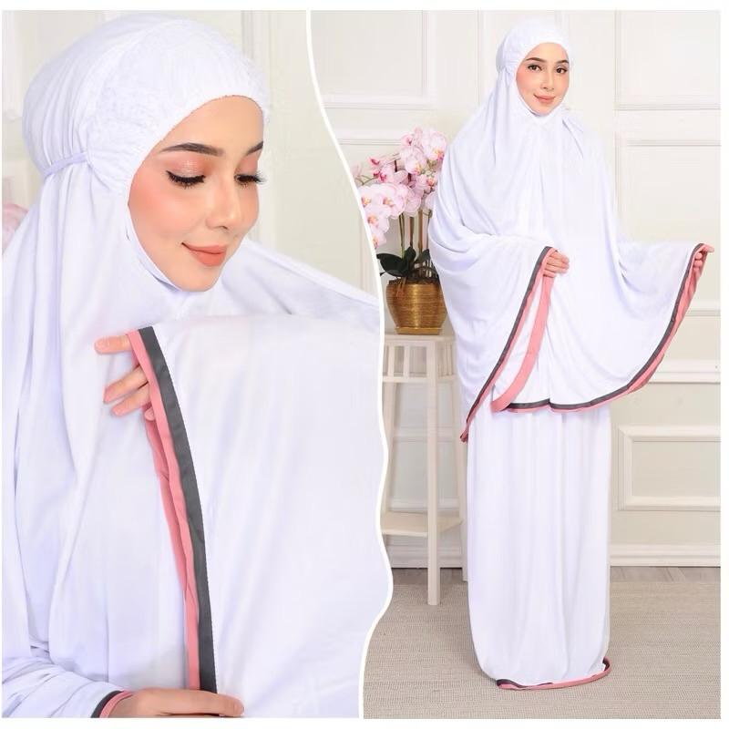 Telekung Arafah Dewasa, a stylish prayer attire designed for - TikTok ...