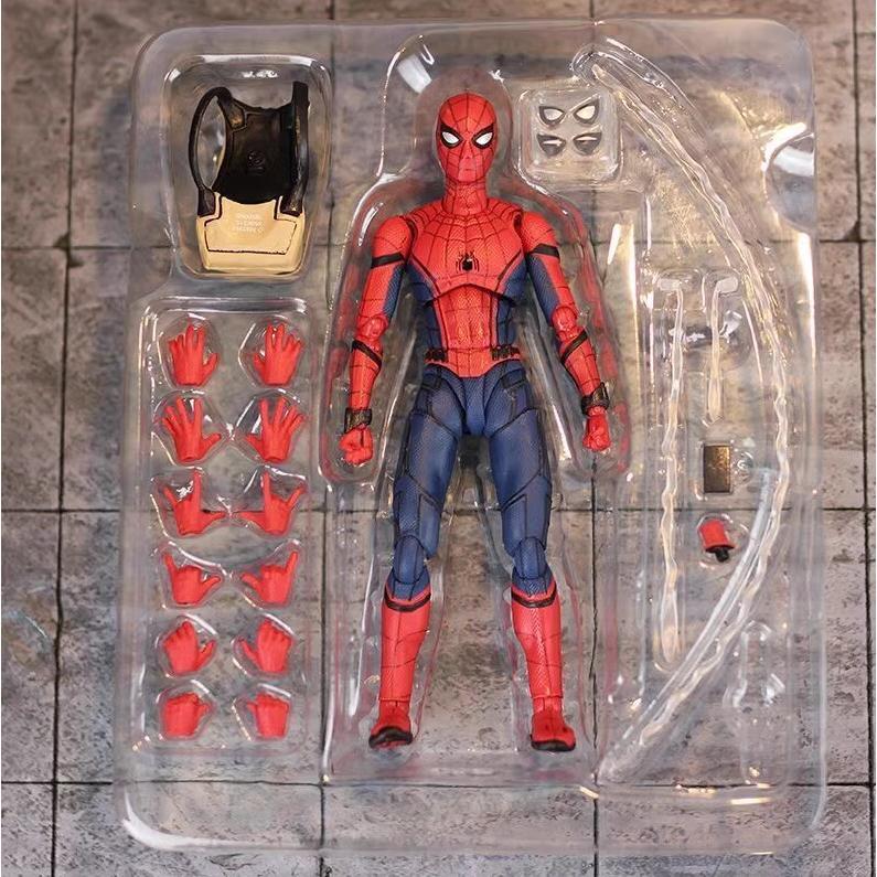 Spider-Man SHF, Berkualiti Tinggi, Boleh Alih, Model Musim Belakang ...