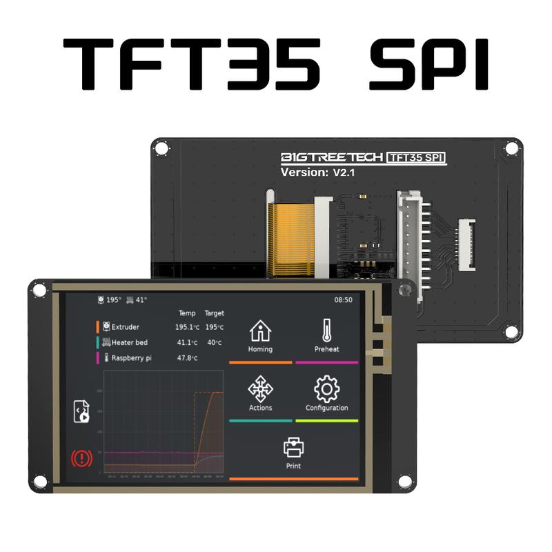 BIGTREETECH TFT35 SPI V2.1 Touch Screen 3.5 inch Display IO2CAN ...