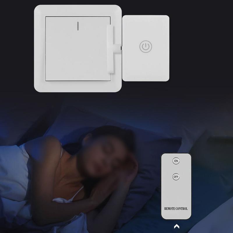 1 Set Wireless Remote Control To Turn Off/on Lights Automatically ...