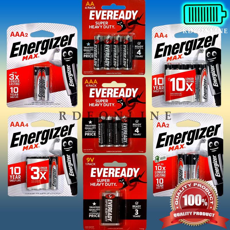 AA / AAA ENERGIZER MAX BATTERY BATTERIES / EVEREADY AA / AAA - TikTok ...