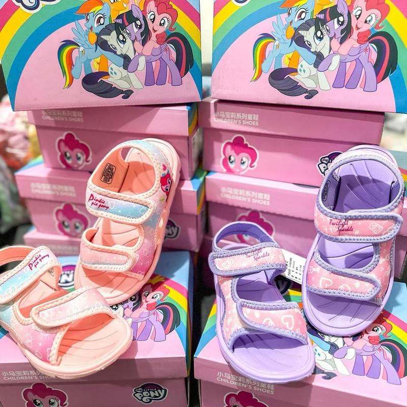 MY LITTLE PONY SANDALS PURPLE PINK - TikTok Shop Philippines