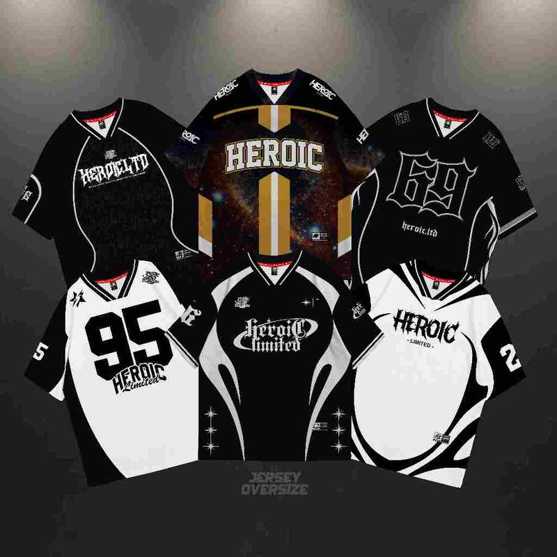 HEROICLIMITED BEST SELLER OVERSIZE JERSEY ORIGINAL - JERSEY OVERSIZE ...