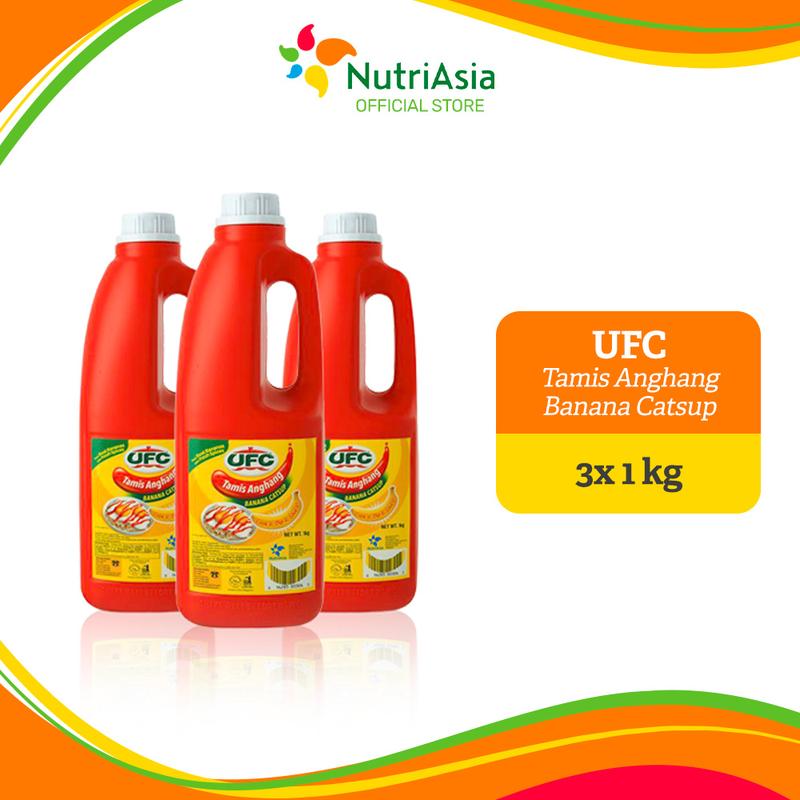 UFC Tamis Anghang Banana Catsup 1 kg Bundle of 3 - TikTok Shop Philippines