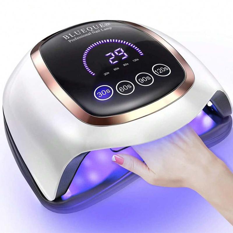 Professional 42-Bead UV LED Nail Lamp – Quick Dry With LCD Display ...