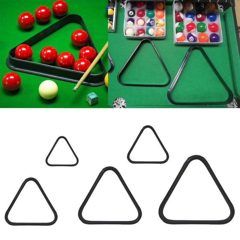 Triangle Rack Pool Table Balls Holder Billiard Balls Rack Positioning ...