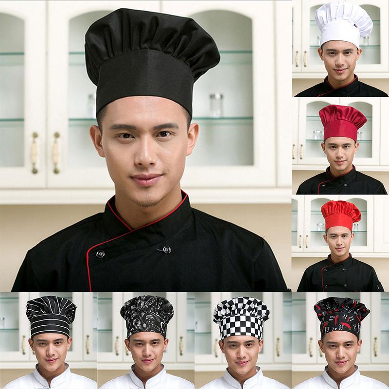 Topi boleh laras dan anjal profesional untuk lelaki, topi dapur ...