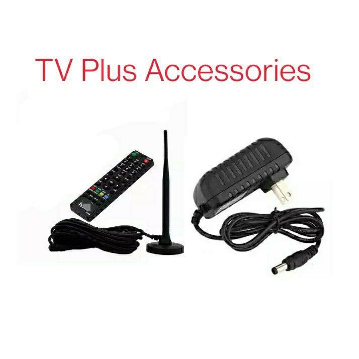 TV Plus Black Box Accessories Only Bundle (Antenna Remote Control ...