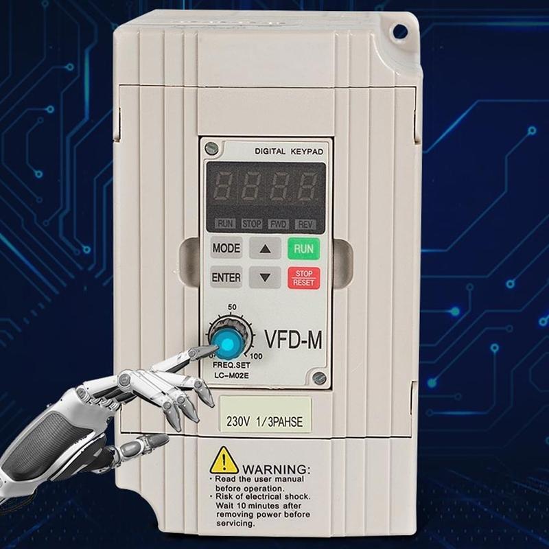 Universal VFD Variable Frequency Drive AC220V 1.5KW VFD Controller ...