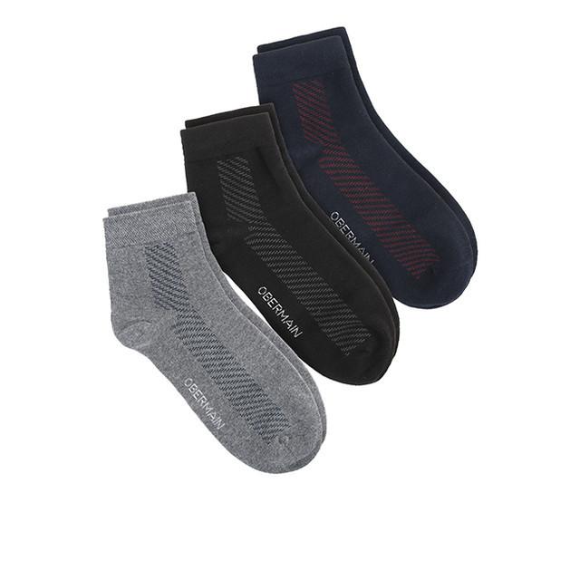 Promo Obermain Kaos Kaki A-OB HALF SOCK Bk/Nv/Dgy OSMH25067BK - Kota ...