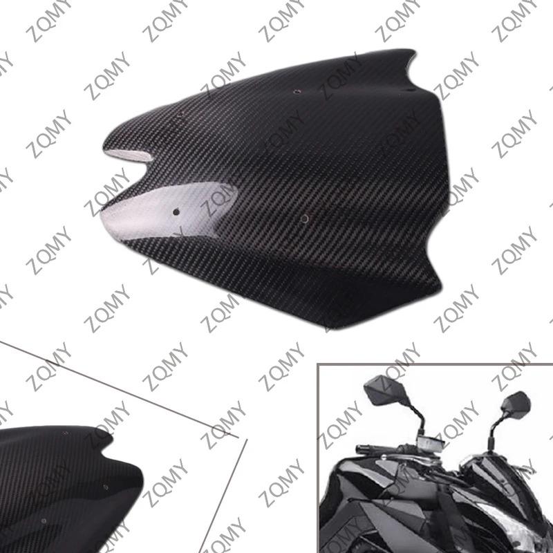 Z1000 Motorcycle Windshield Double Bubble Windscreen Carbon Fiber ...