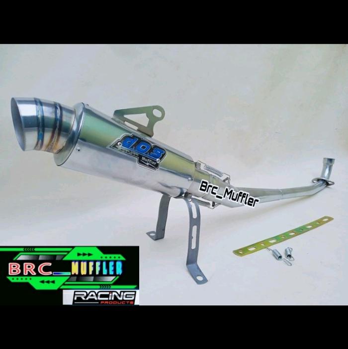 Jual KNALPOT RACING DOS MOTOR BEBEK SUPRA X 125, SUPRA FIT, JUPITER Z ...