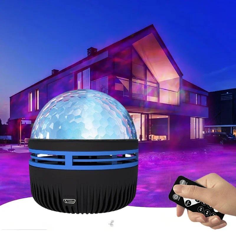 Magic Ball Projector Lamp, Water Ripple, Remote Control, Creative ...