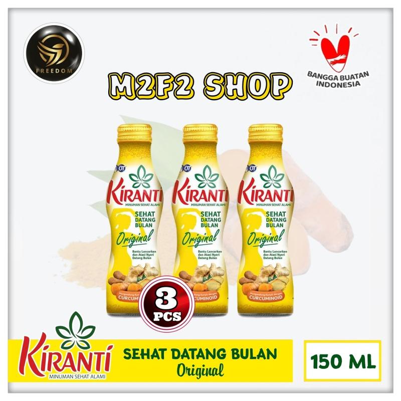 Kiranti Minuman Kesehatan Datang Bulan Original - 150 ml (Kemasan ...