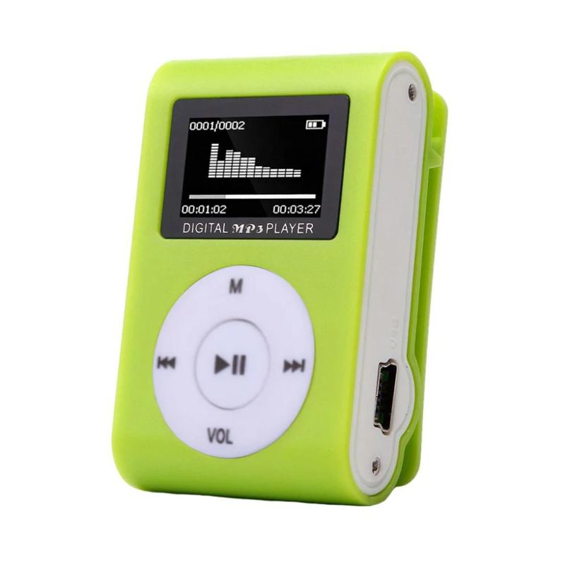 Mini MP3 Player with LCD Screen, Portable Music Media Supporting ...