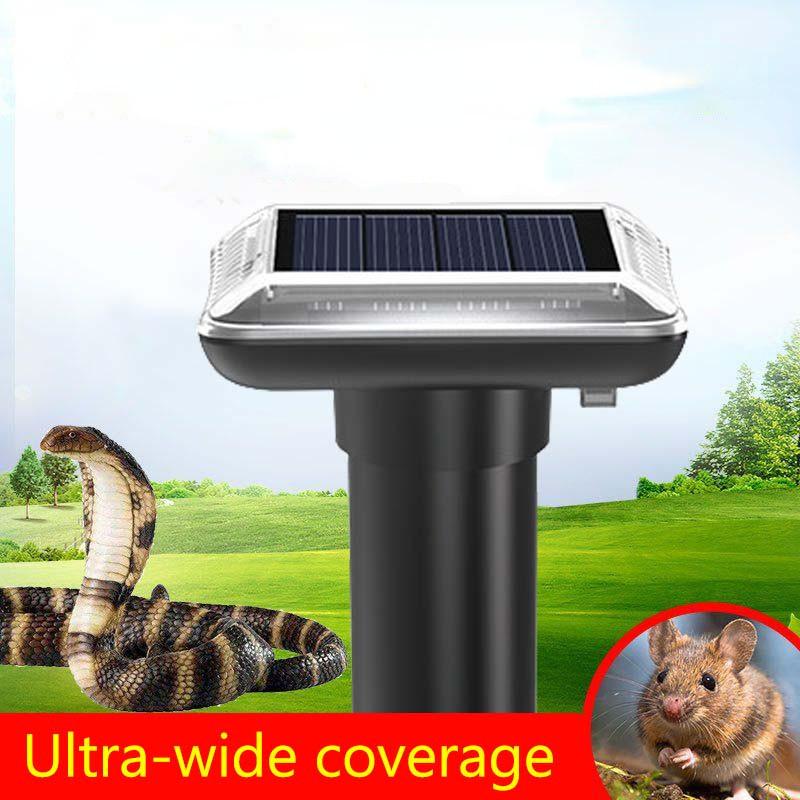 Solar Ultrasonic Vibration Mouse Repelling Snake Repeller Pest - TikTok ...