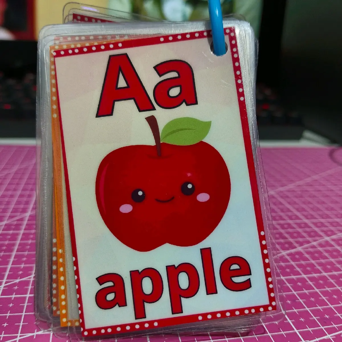 CUTE ALPHABET FLASHCARDS FOR KIDS (ID SIZE) - TikTok Shop Philippines