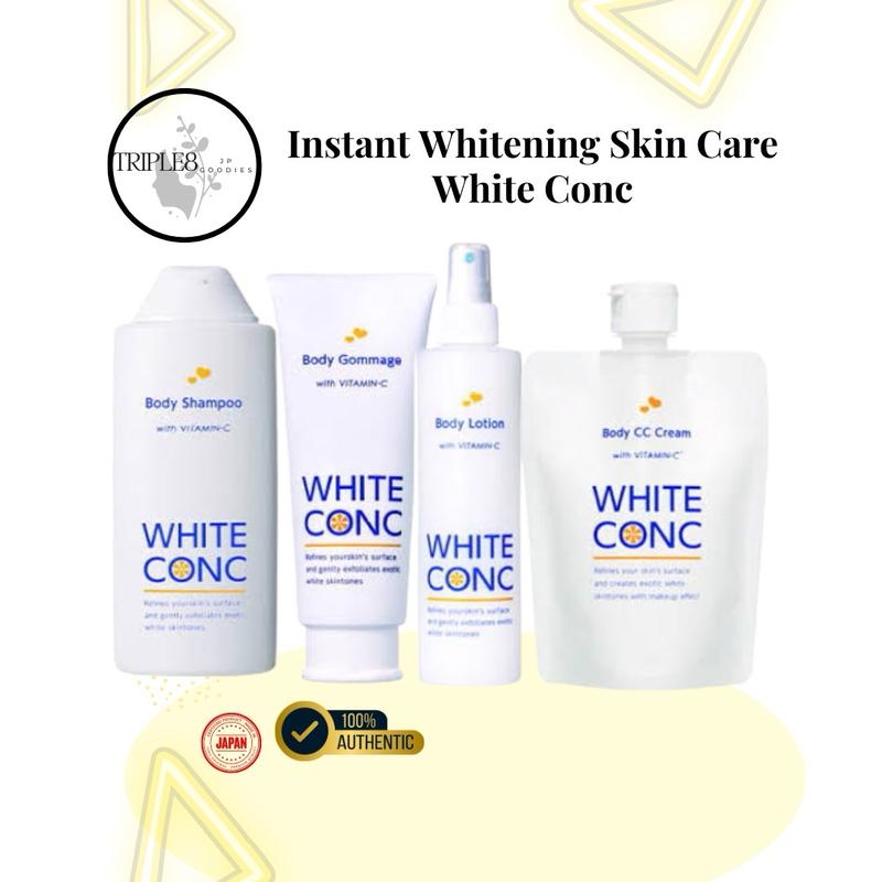 Instant Brightening - White Conc Lotion / Gomage / Spray / Body ...