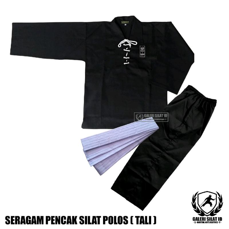 Baju Silat Lengkap Model Tali Polos Tanpa Bet / Logo - Seragam - Shop ...