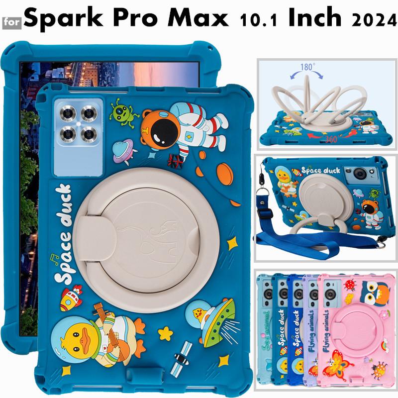 For MXS Spark Pro Max Tablet 10.1 Inch 2024 360 Degree Rotating ...