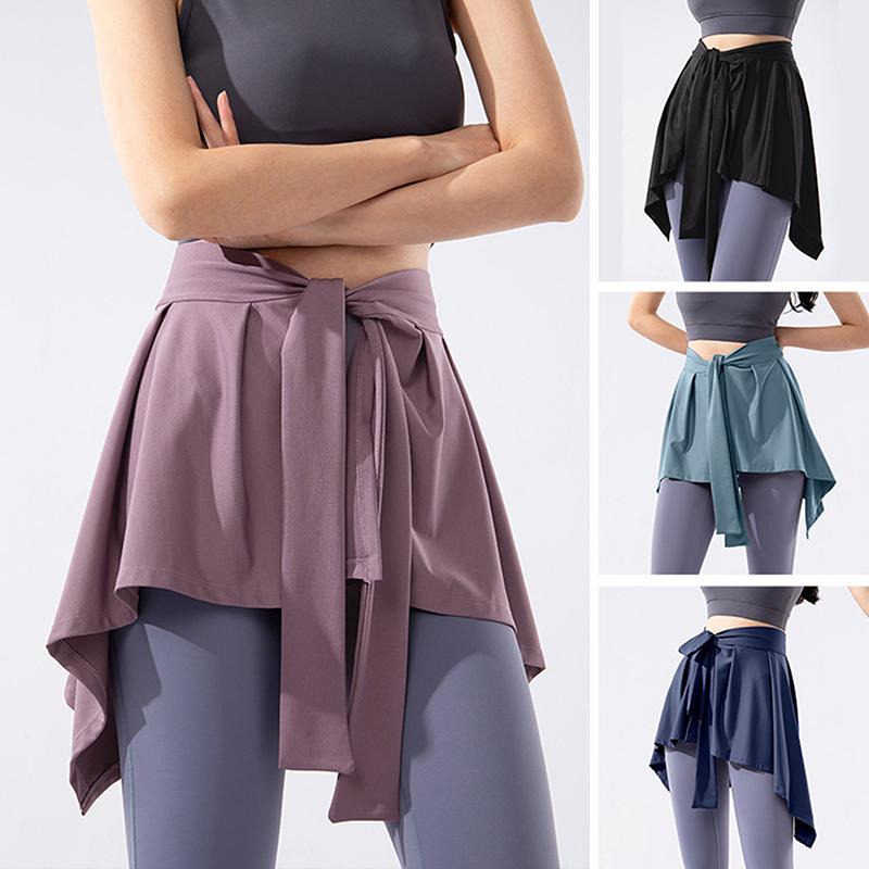 Mesh Yoga Piece Skirt Anti-slip Women Gym Yoga Fitness Extended ...