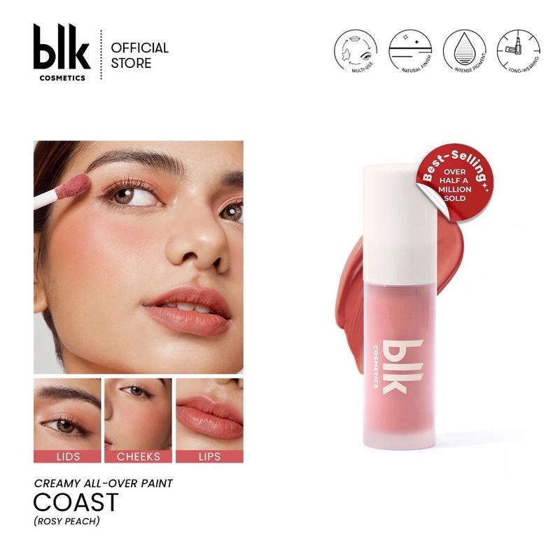 [NEW] blk cosmetics fresh creamy all over paint coast Lipstick - TikTok Shop Philippines