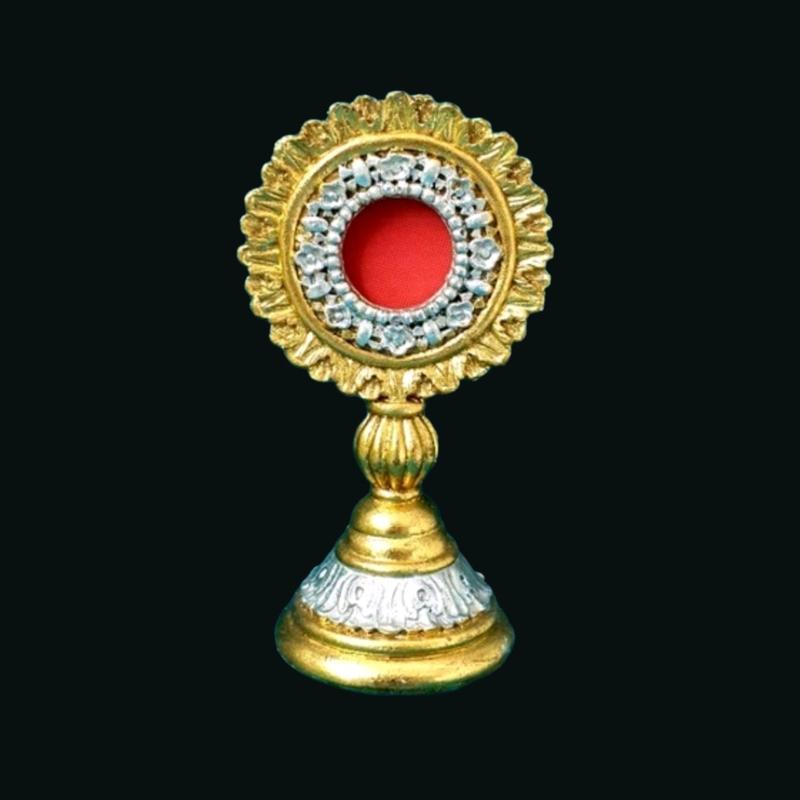 Personal Reliquary Relic Case Round Sacred Vessel Host Container ...