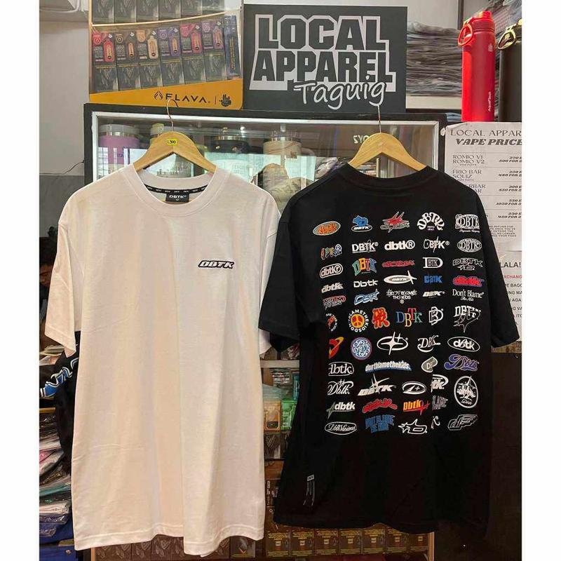 DBTK LOG TEE " BLACK AND WHITE " REGULAR FIT - ONHAND - WITH - TikTok ...