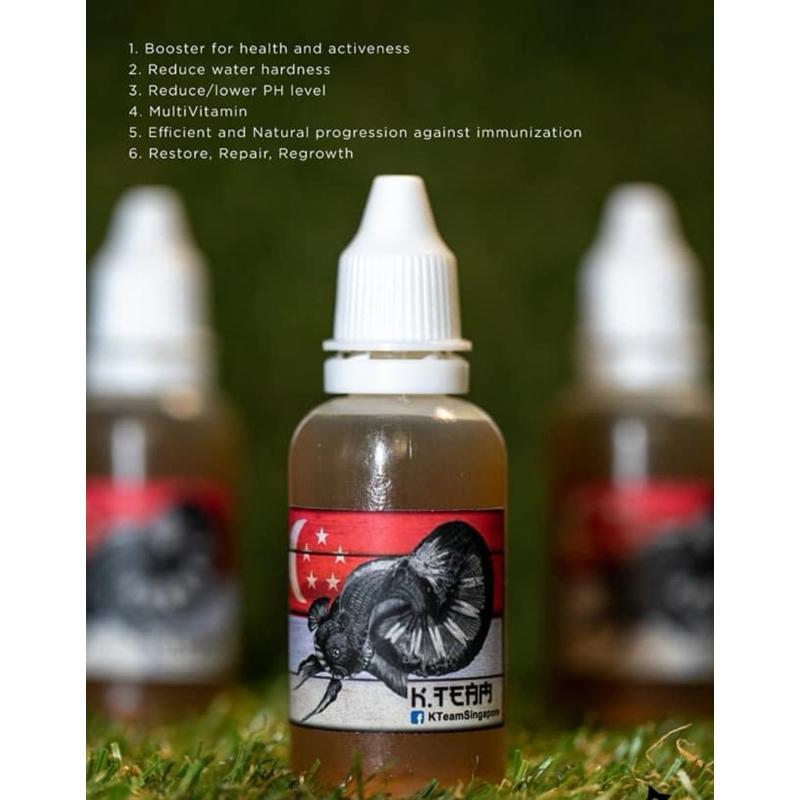 KTeam Betta Fish Tonic Booster KTonic Enhancer For Fish Colo - TikTok ...