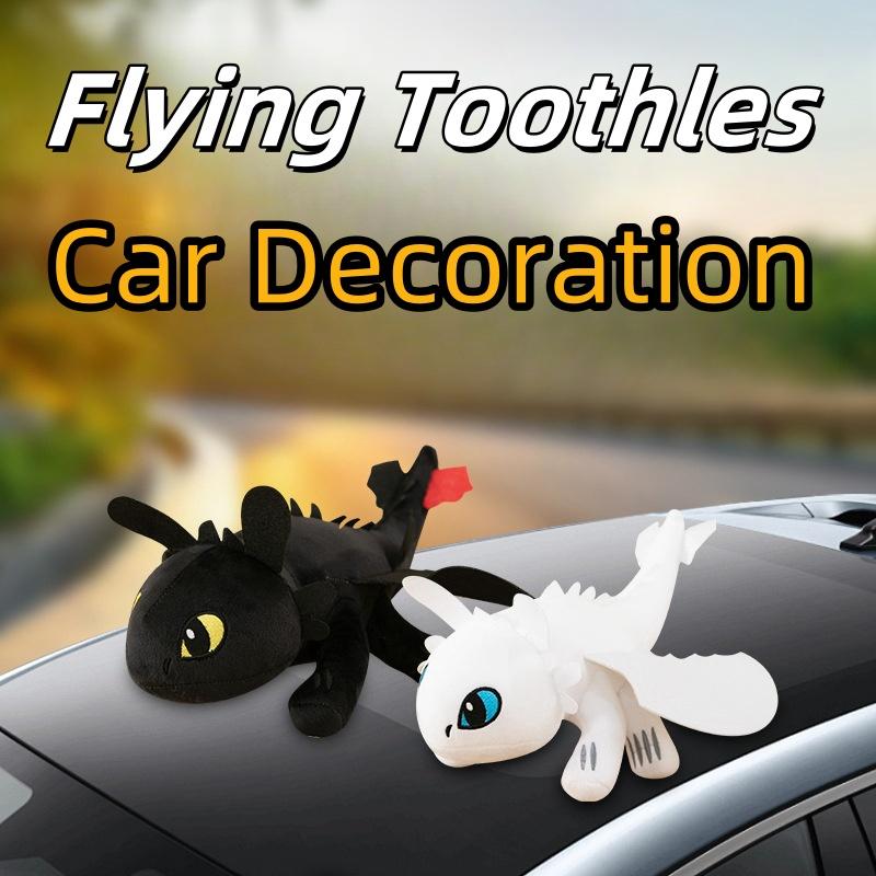 Cartoon Toothless Toy,Motorcycle Helmet Car Decorate,Dragon Plush ...
