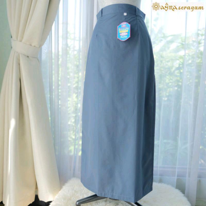Rok Sekolah Sma/Smk -Rok Span Panjang Model A,Warna abu-abu,putih,hitam ...