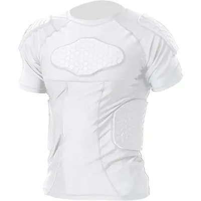 Youth Padded Compression Football Shirts Champro Sports Bull Rush