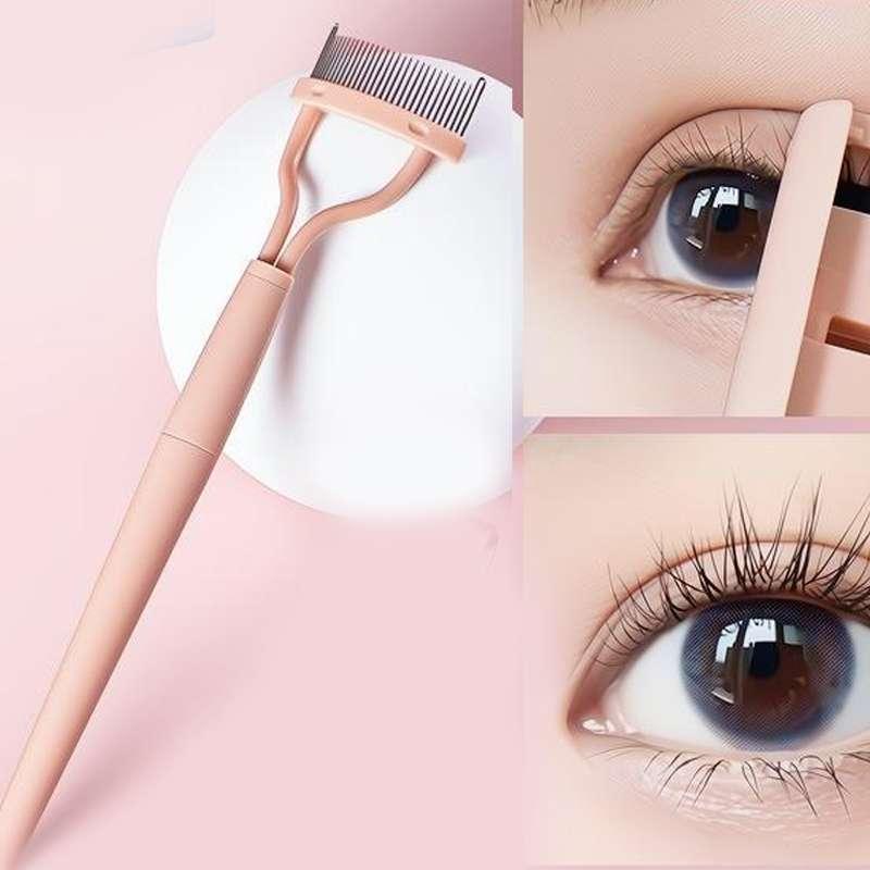 New Double Head Eyelash Curler Makeup Lash Separator Mascara - TikTok ...