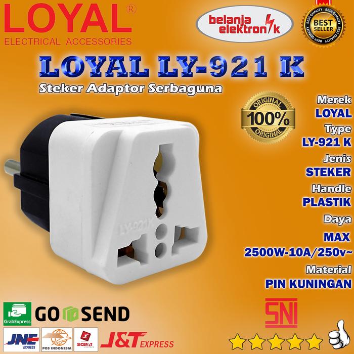 Jual COLOKAN - STEKER LOYAL LY-921K SERBAGUNA - Jakarta Barat - Belanja ...
