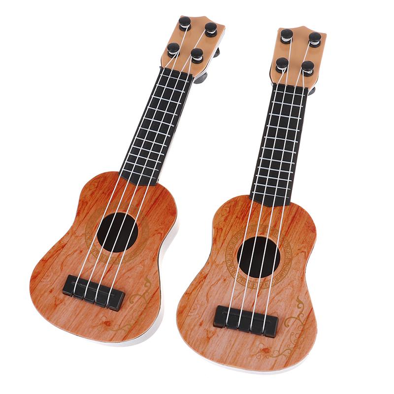 Gitar klasik mini untuk kanak-kanak, 4 tali, mainan, alat muzik ...
