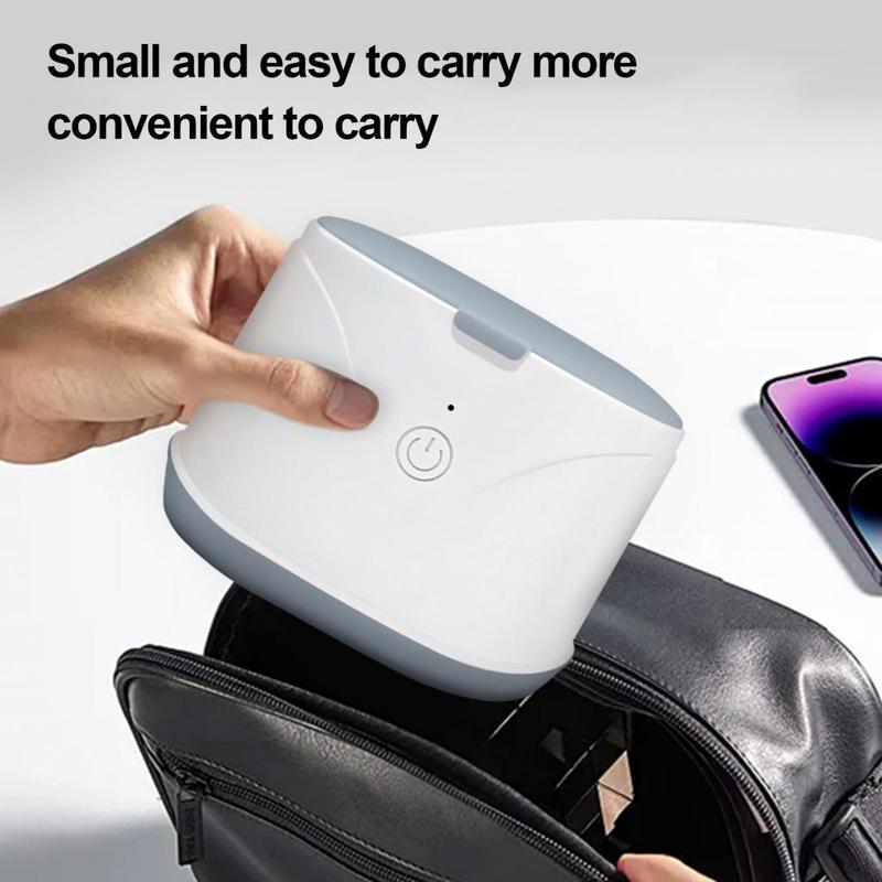 Nuiyadon- Portable Device High-frequency Sound Wave Cleaner Portable ...
