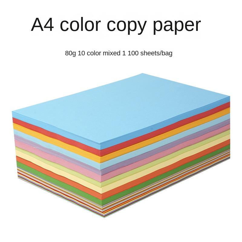 80ga4 Color Printing Paper A4 Office Copy Paper 10 Colors 10 - TikTok ...