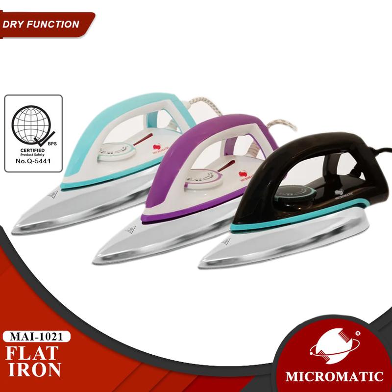 Micromatic MAI-1021 Dry Ironing Function 1000W Flat iron - TikTok Shop ...