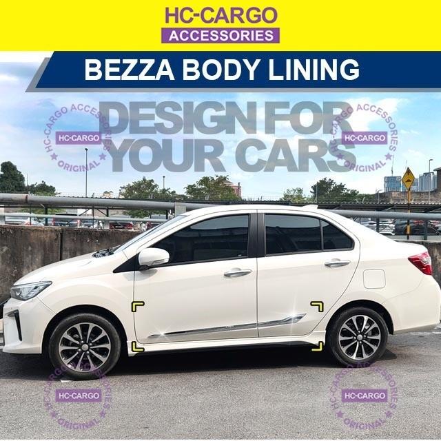 Perodua Bezza Side Body Moulding Trim Chrome 4pcs With Double - TikTok ...